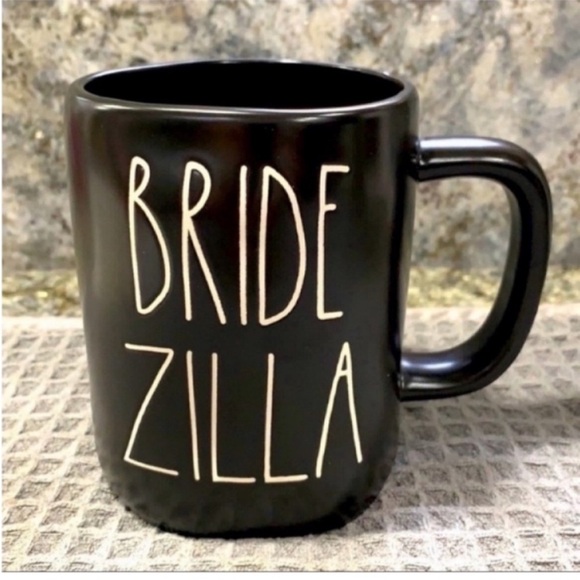 Rae Dunn | Dining | Nwt Rae Dunn Bridezilla Mug 6 Oz Black Ceramic ...